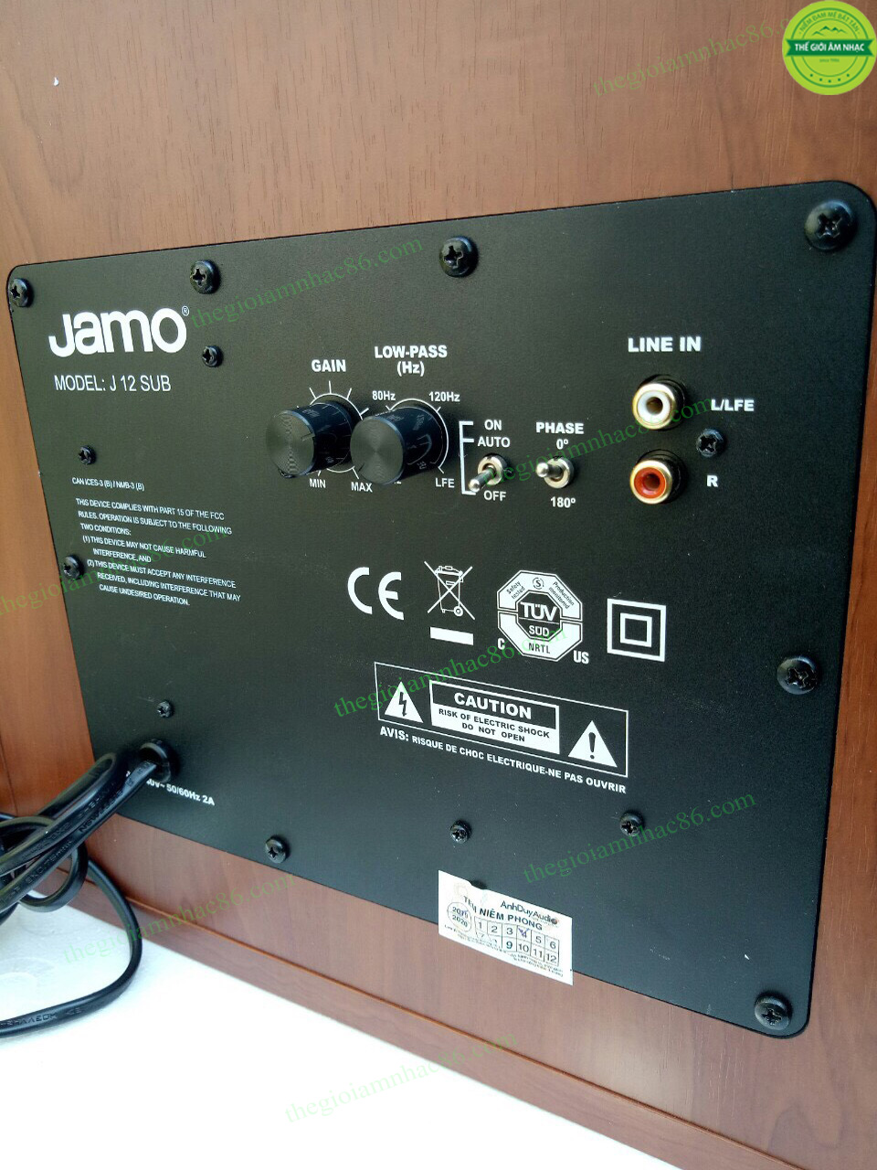 Sub điện Jamo J12 - Thiết Bị Âm Thanh - Sub điện Jamo J12